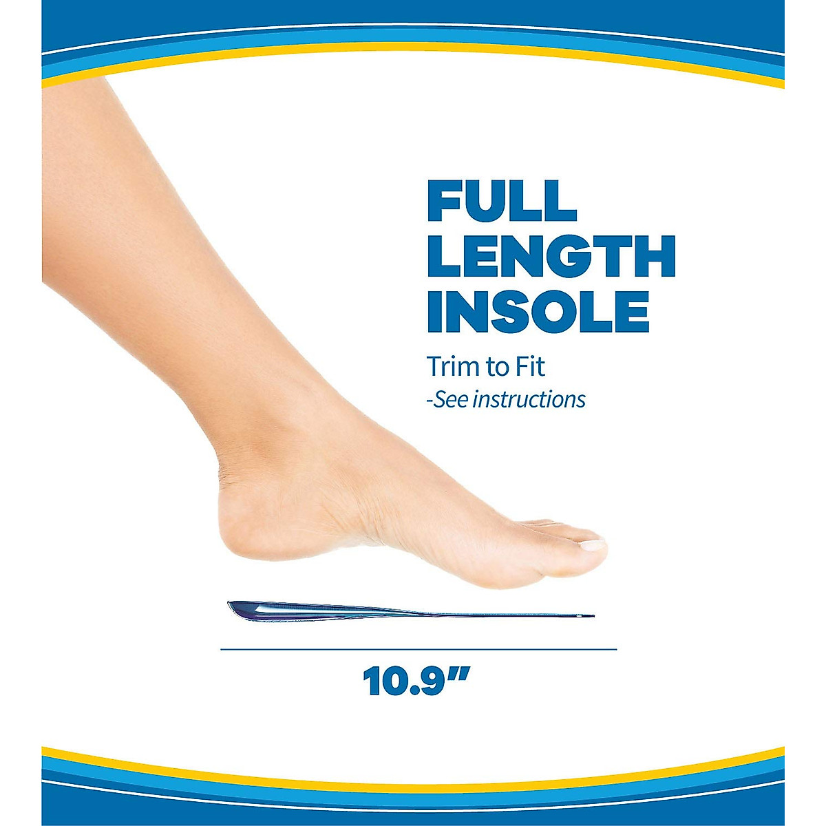 Dr. Scholl's ULTRA THIN Insoles // Massaging Gel Insoles 30% Thinner in the Toe for Comfort in Dress Shoes (for Women's 6-10, also available for Men's 8-13)