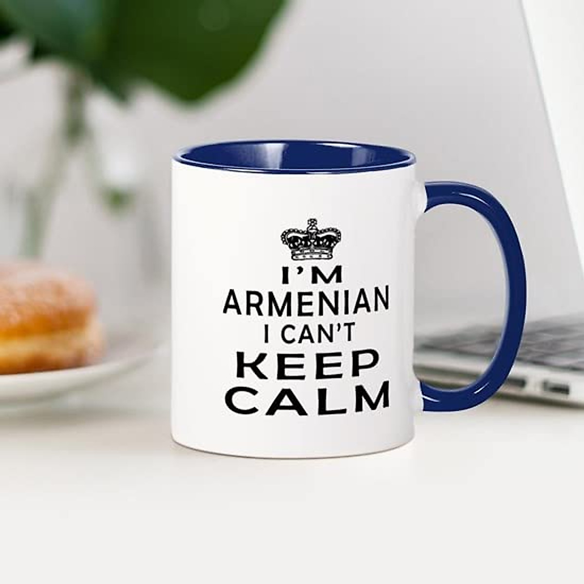 CafePress I Am Armenian I Can Not Keep Calm Mug Ceramic Coffee Mug, Tea Cup 11 oz