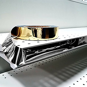 Decorative Gondola Shelving Vinyl Insert for Ticket Channel 130 FT. x 1.25 in. - 10 Pack - Black