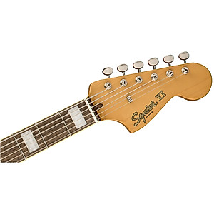 Squier Classic Vibe 6-String Bass VI, Black, Laurel Fingerboard