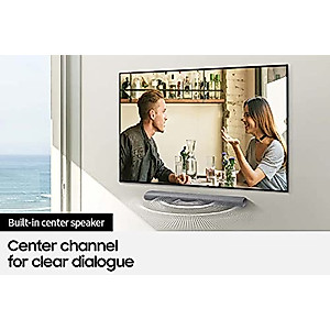SAMSUNG HW-S50A 3.0ch Soundbar w/ Dolby Atmos, DTS Virtual:X, Built In Center Speaker, Adaptive Sound Lite, Bluetooth Multi Connection, Premium Design, 2021, Deep Gray
