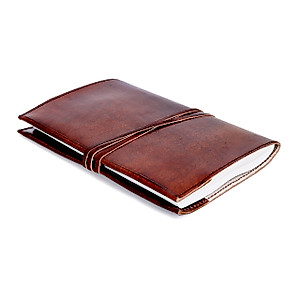 Tree of Life Handmade Leather Journal Refillable Unined Paper Leather Journal/Writing Notebook Diary/Bound Daily Notepad for Men & Women Medium, Writing pad Gift for Artist, Sketch