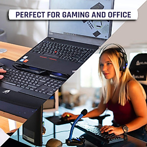 Klim Chroma Gaming Keyboard Wired USB + 2 ms Response Time + Backlit Keyboard for PC & MAC (Renewed)