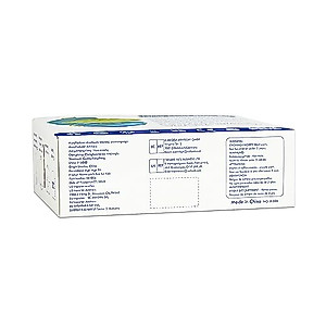 Lehoo Castle Bento Lunch Box for Kids, Large Kids Lunch Box with Cutlery＆4 Compartments＆Silicone Handle, Leak-proof Portable 1.3L Lunchbox Bento for Kids BPA-free Easy Opened (Blue)