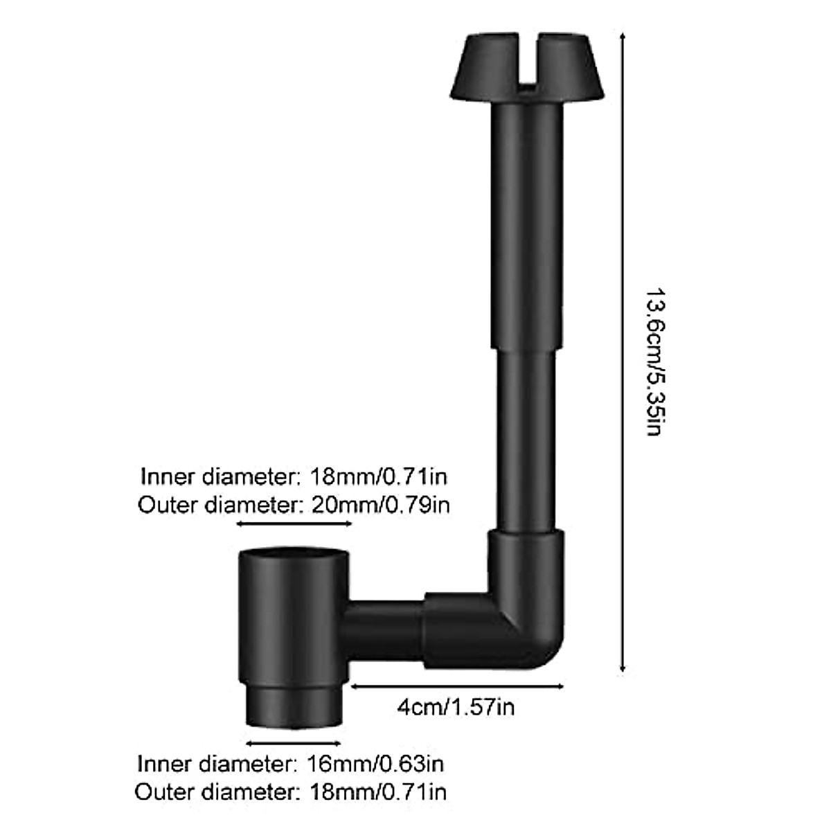 DONGKER 3 in 1 Fish Tanks Surface Skimmer,Aquarium Water Surface Oil Protein Skimmer for Aquarium Plant Water Tank