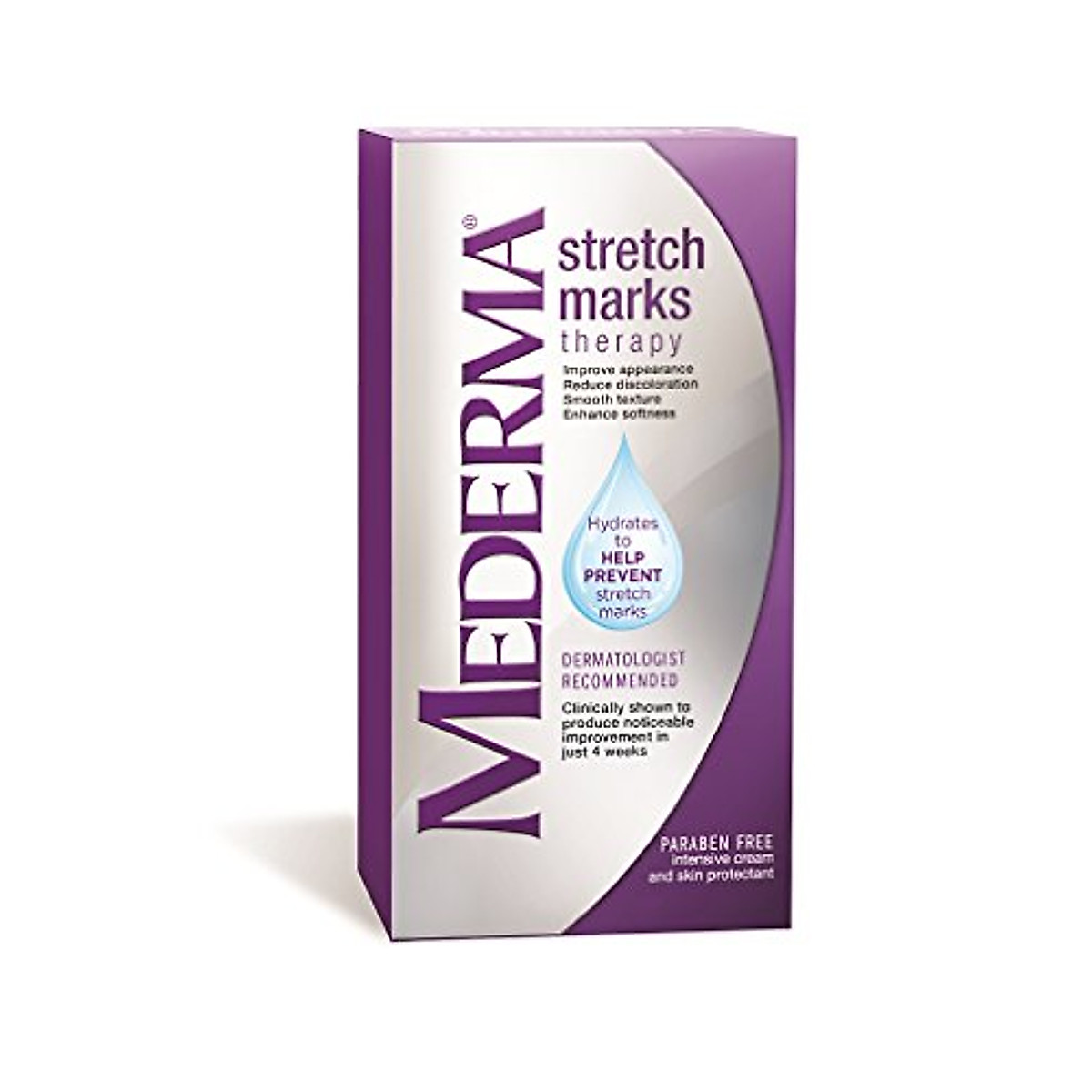 Mederma Stretch Marks Therapy, Hydrates to Help Prevent Stretch Marks, Clinically Shown to Produce Noticable Improvement in 4 Weeks, Dermatologist Recommended, Ivory, 5.29 Ounce