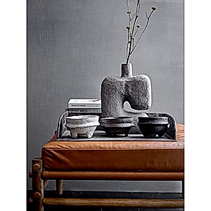 Bloomingville Grey Paper Mache Vase