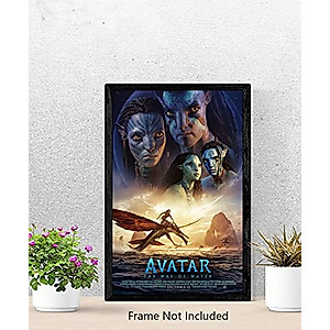 XIHOO Avatar 2: The Way of Water 2022 Movie Poster 24x36, Unframed