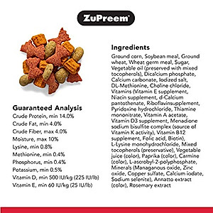 ZuPreem PastaBlend Bird Smart Pellets Food for Large Birds, 3 lb Bag - Made in The USA, Daily Nutrition, Essential Vitamins, Minerals, for Amazons, Macaws, Cockatoos