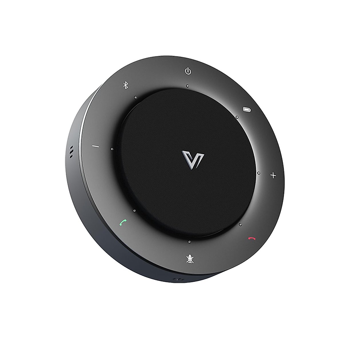 AV Access USB/Bluetooth Speakerphone Full-Duplex Audio, 4 AI Mics Beamforming, 8 Meter 360°Voice Pickup, Loud & Clear, Echo Cancellation, for Skype Zoom Conference Calls