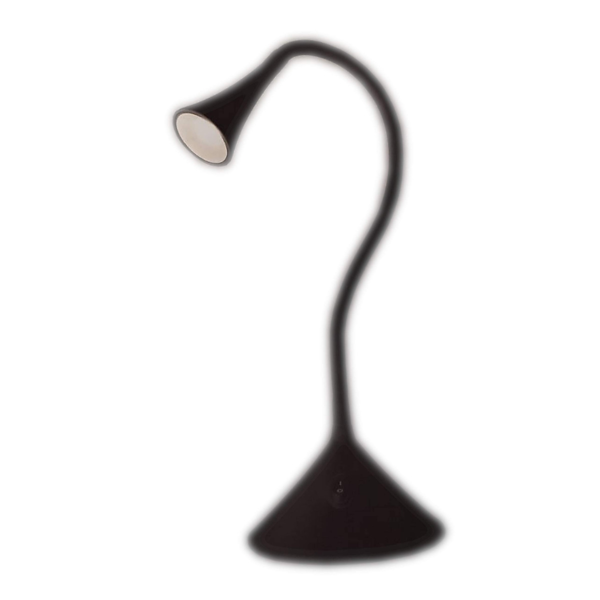 Black Sunbeam Flexible LED Desk Lamp - No Bulbs to Replace- 5.3 in x 20 in - 3.2W - 290 Lumens - 4000K - 36,000 Hours Non-Dimmable