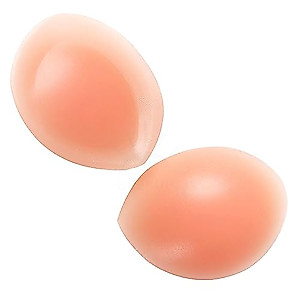 Women Silicone Bra Pads Inserts Breast Enhancer Swimsuits Enhancement Bust Push up Pads for A Cup, Skin M