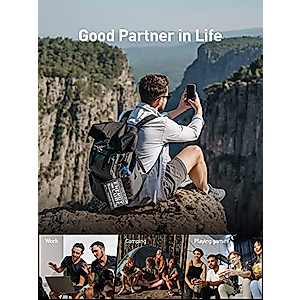 MOVE SPEED 70000mAh Power Bank High Capacity, 22.5W Max PD 3.0 Fast Charging, Large Power Bank,4 Outputs 2 Inputs,LED Display,USB-C Battery Packs for iPhone, Samsung, Outdoors Camping, Cyberpunk Style