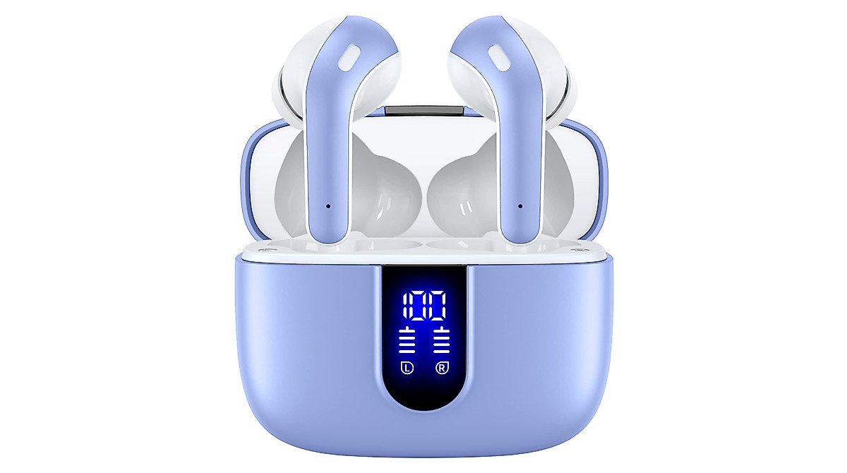 TAGRY Bluetooth Earbuds with 60H Playback & Waterproof
