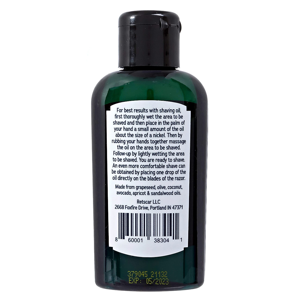 Alonzo’s Sensational Shave - Pre Shave Oil with Sandalwood Oil, Beard Kit Essential, Men’s Face Care and Skin Care Pre-Shave Oil, 2fl oz