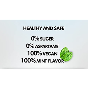 JAWLINER Fitness Chewing Gum (2 months pack) Jawline Sugar Free Mint Gum - - Jawline Exerciser For Mewing And Shapen The Jaw - 15x Harder Than Regular Gum