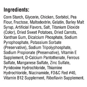 DreamBone RattleBall Chews, Rawhide Free Dog Chews Made with Real Chicken, Beef & Pork, 18 Count