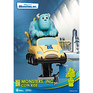 Beast Kingdom Coin Ride: Monsters Inc. DS-037 D-Stage Statue, Multicolor, 6 inches