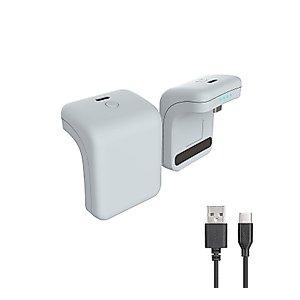 Rii Rechargeable Battery 2 Pack 2000mAh with LED Indicator Play and Charge Kit with USB Type-C Charging Cable for PlayStation 5 PS5 DualSense Controller