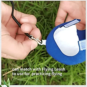 Yu~'s north Bird Diaper Harness Flight Suit Clothes with Flying Leash for Parrots Cockatiel Pet Birds, Parrot Clothes, Bird Training Nappy Suit Liners Clothes (M, Red), Medium