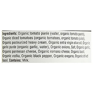 365 by Whole Foods Market, Organic Creamy Vodka Pasta Sauce, 25 Ounce