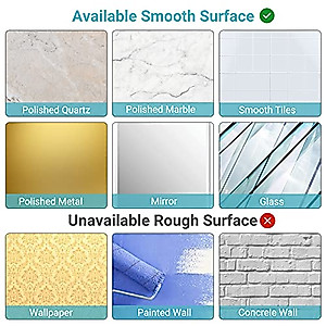 Teletrogy Shower Razor Holder, 4Pack Heavy Duty Adhesive Hooks Damage Free Shower Hooks DIY Assemble, Waterproof Razor Suction Cup Holder for Bathroom, Kitchen, Shaver, Towel, Loofah, Christmas Wreath