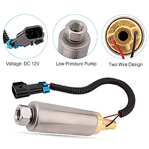 861155A3 Electric Fuel Pump For Mercury Mercruiser Marine Boat 4.3L 5.0L 5.7L V6 V8 Replaces Part# 861155A3 861155-2 18-8868 Low Pressure Fuel Pump
