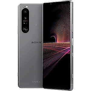 Sony Xperia 1 III XQ-BC72 5G Dual 256GB 12GB RAM Factory Unlocked (GSM Only | No CDMA - not Compatible with Verizon/Sprint) International Version - Frosted Gray