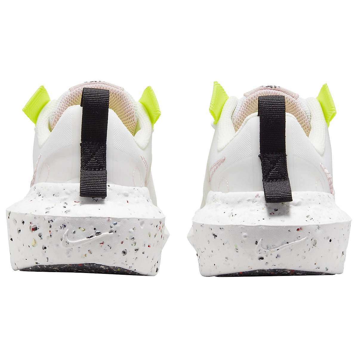 NIKE Women's Running Shoe, White Pink, 7