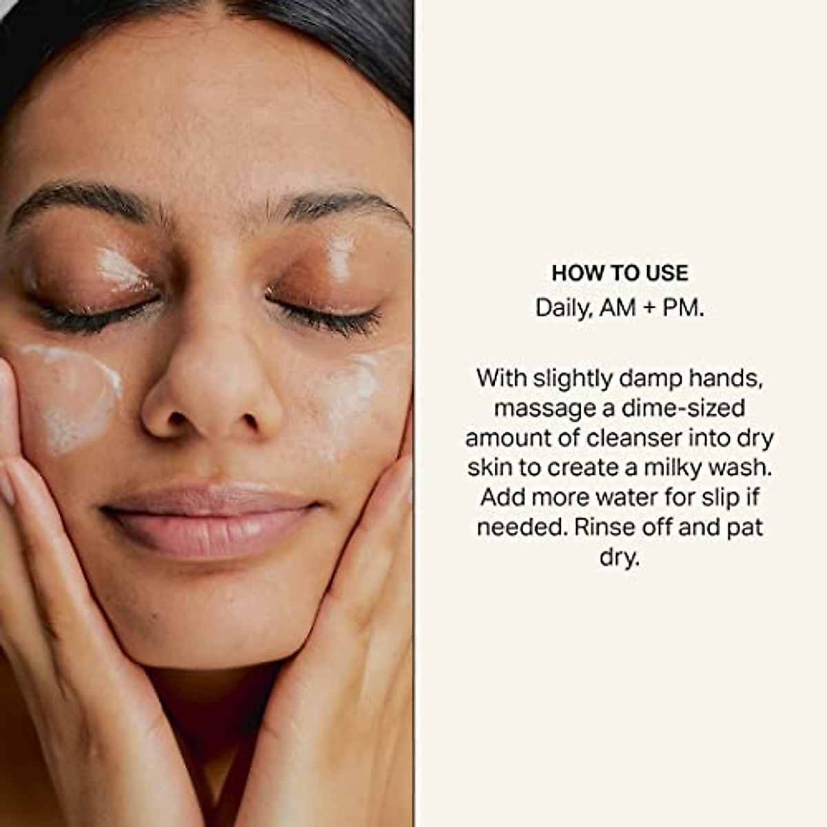 Cocokind Oil to Milk Face Wash, Oil Based Cleanser and Oil Makeup Remover - Cleansing Oil, Cleansing Milk and Cream Cleanser, Oil Cleanser for Face