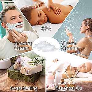 Viktairy Menthol Crystals 4 oz, 100% Pure Organic Mint Crystals | Great for Making Shower Steamers, Creams and Soaps