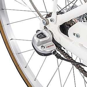 ROYCE UNION RMX 700c Womens 3-Speed Commuter Bike, 17" Aluminum Frame, White