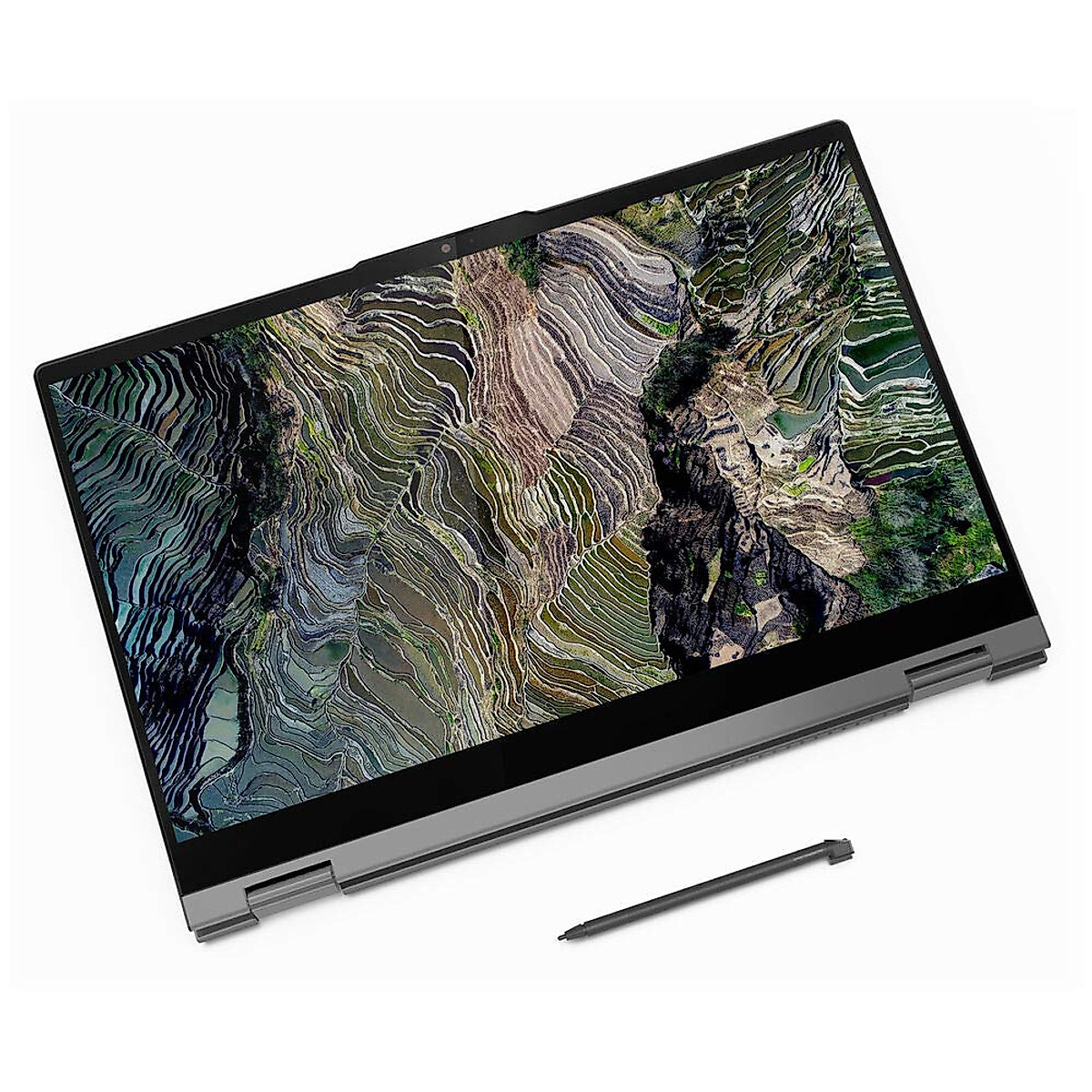 Lenovo ThinkBook 14s Yoga 2-in-1 Laptop with 14.0" FHD IPS Touchscreen, Intel 11th Gen i7-1165G7 Processor, 24GB RAM, 1TB SSD, Fingerprint Reader, Pen, Backlit Keyboard, WiFi 6, and Windows 10 Pro