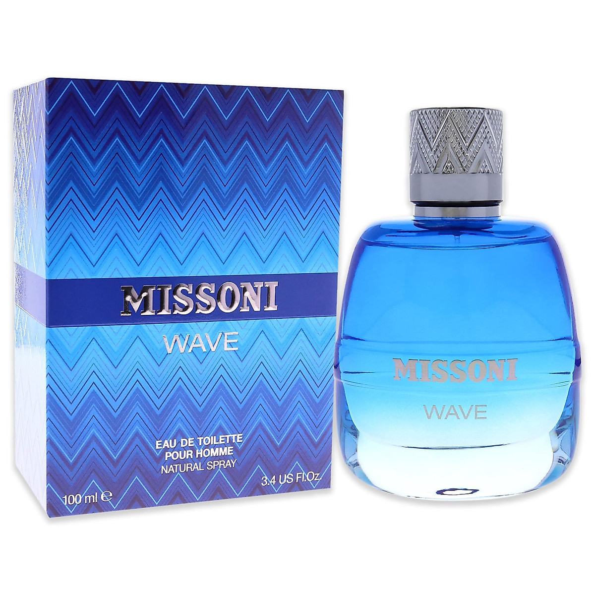 Missoni Missoni Wave Men EDT Spray, 3.4 Fl Oz (Pack of 1)