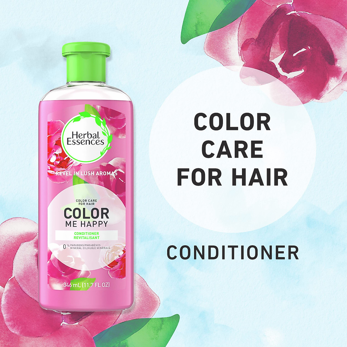 Herbal Essences Color Me Happy Conditioner for Color Treated Hair, 11.7 fl oz