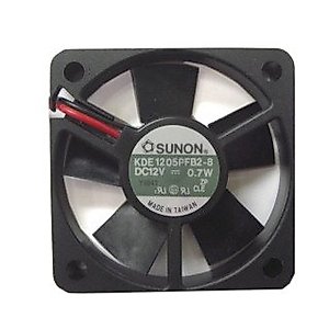 SUNON 50 x 50 x 10mm Cooling Fan with 2 pin Connector KDE1205PFB2-8