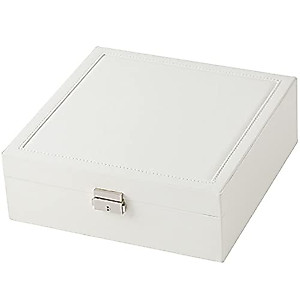 ZZYINH AN207 Multi-Function Gift Box Ring Necklace Earrings Watch with Mirror Jewelry Storage Box Small Jewelry