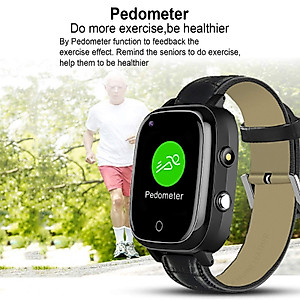 Elderly GPS Smart Watch Phone, 4G Heart Rate Blood Pressure Monitoring Smartwatch, 1.3" Touch Screen Camera Anti-Lost SOS Safety Fence Waterproof for Dementia Alzheimer's Christmas Birthday Gift