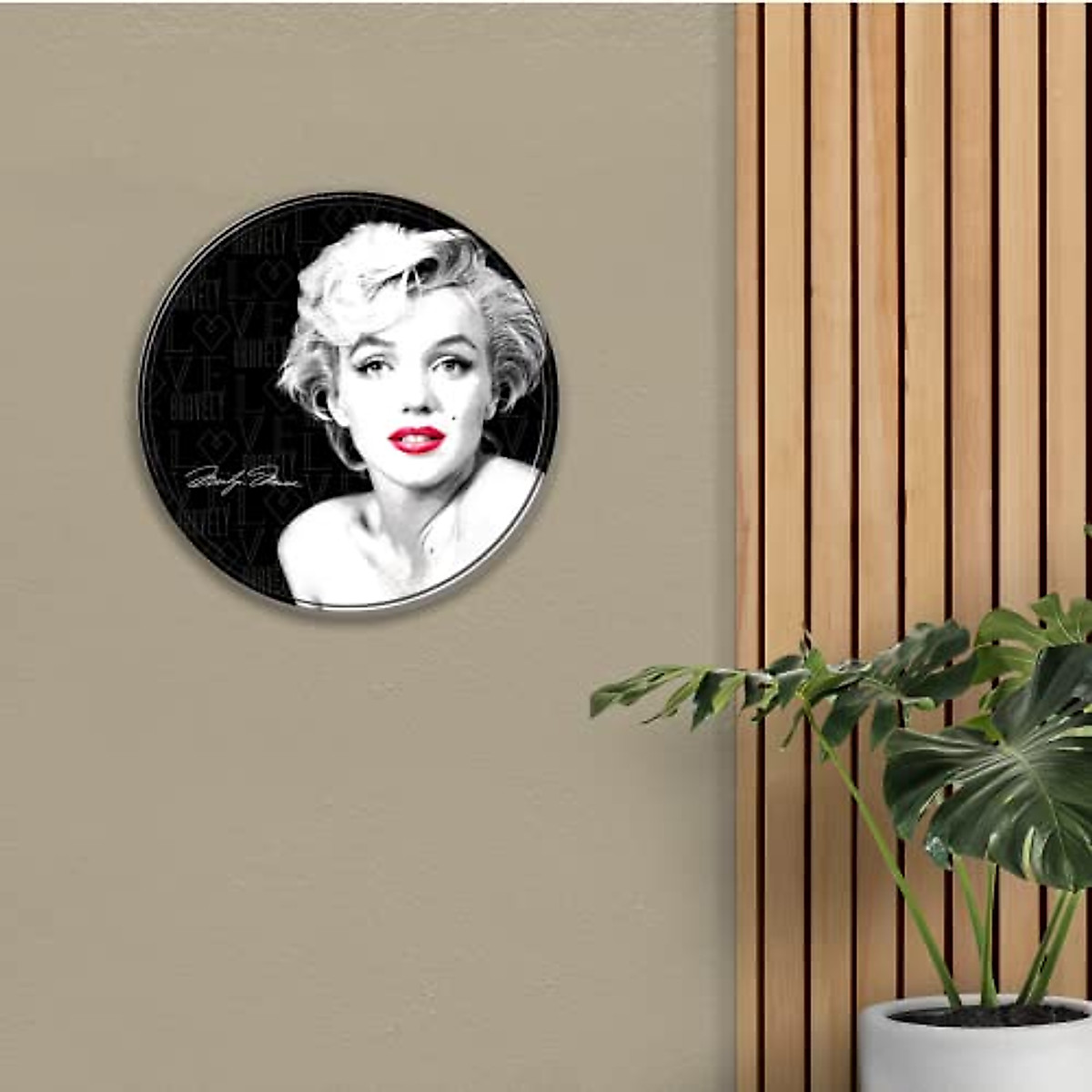 Marilyn Monroe Vintage Aluminum Sign - American Made Wall Decor