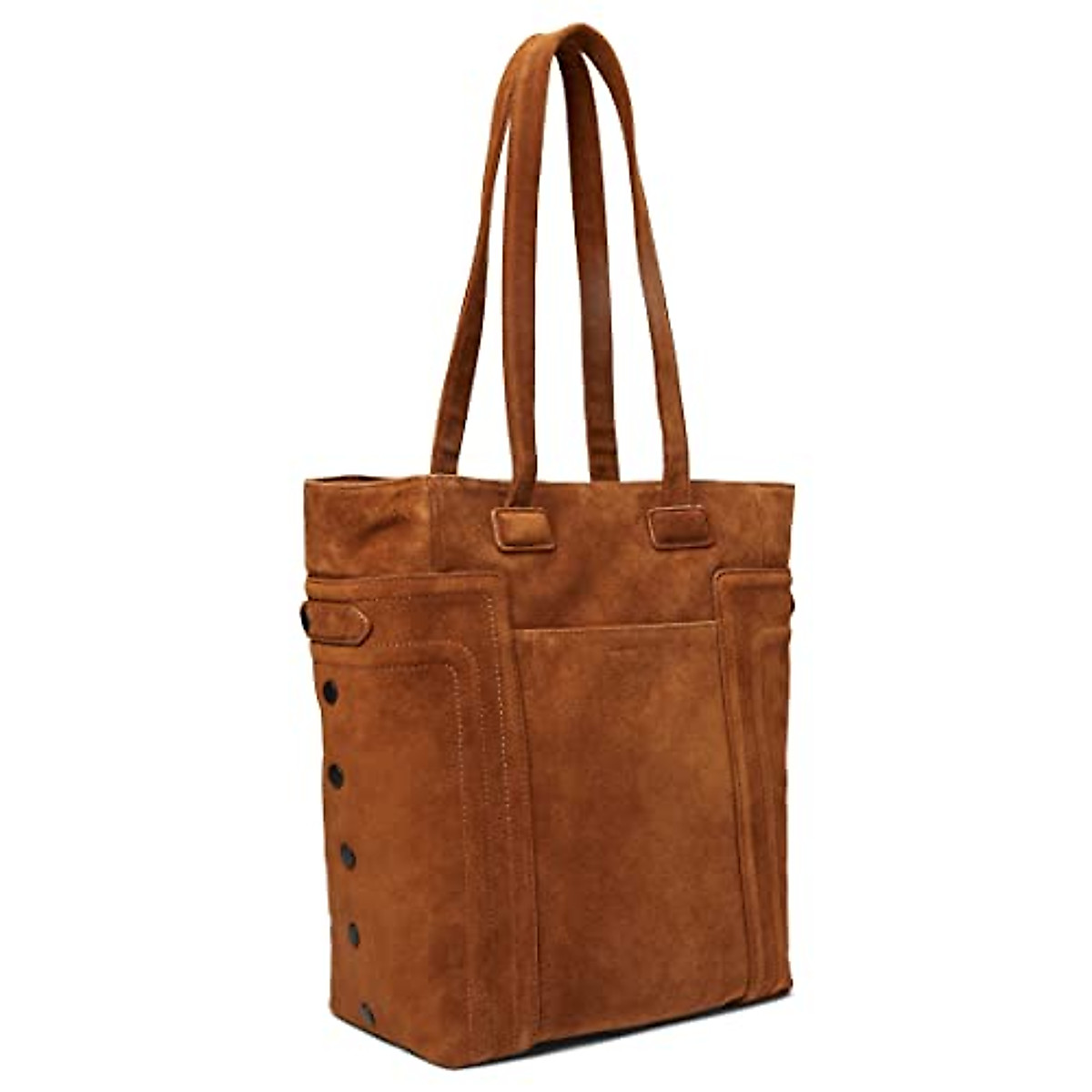 Hammitt Otis Tote Mahogany Suede/Bronze One Size
