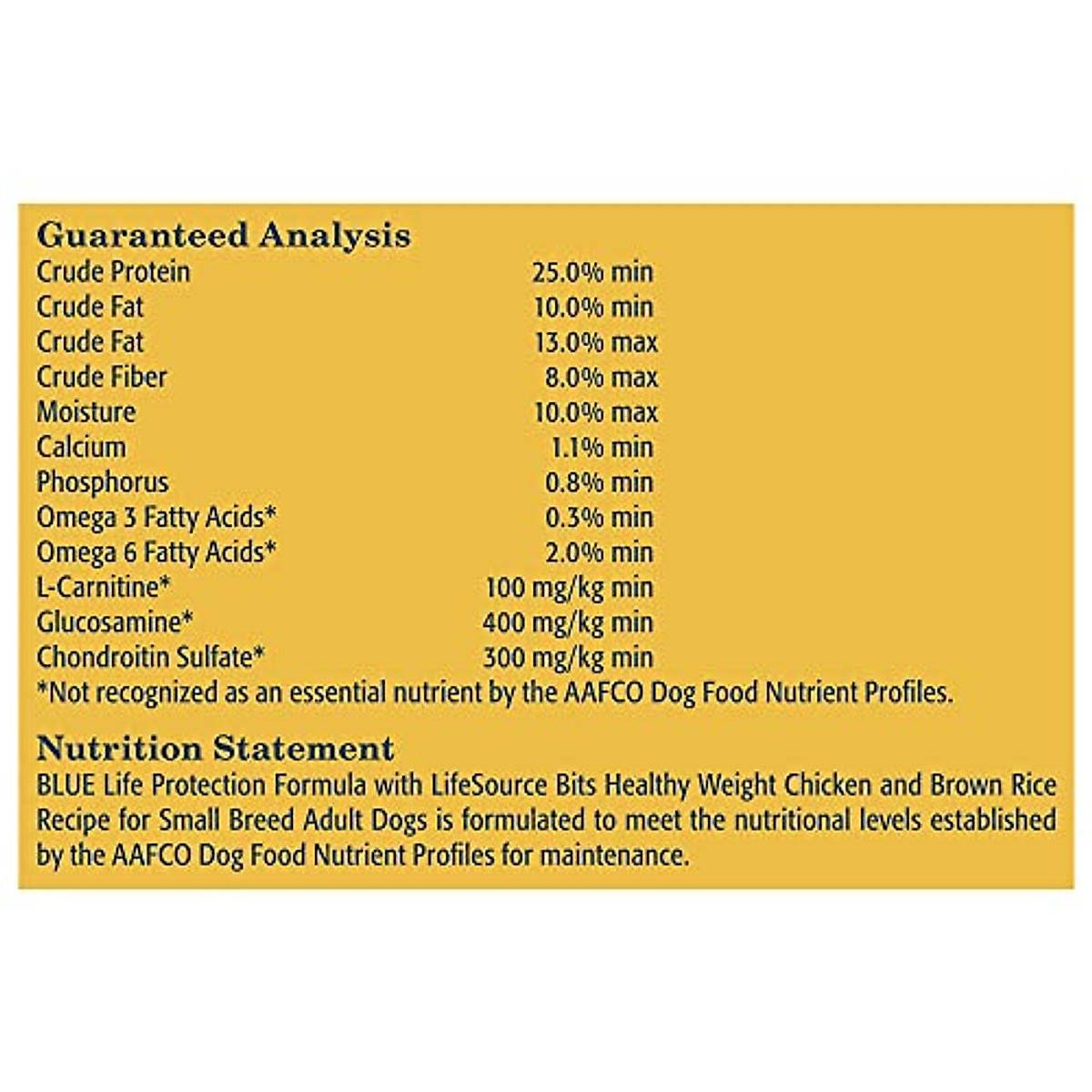 Blue Buffalo Life Protection Formula Natural Adult Small Breed Healthy Weight Dry Dog Food, Chicken and Brown Rice 5-lb Trial Size Bag