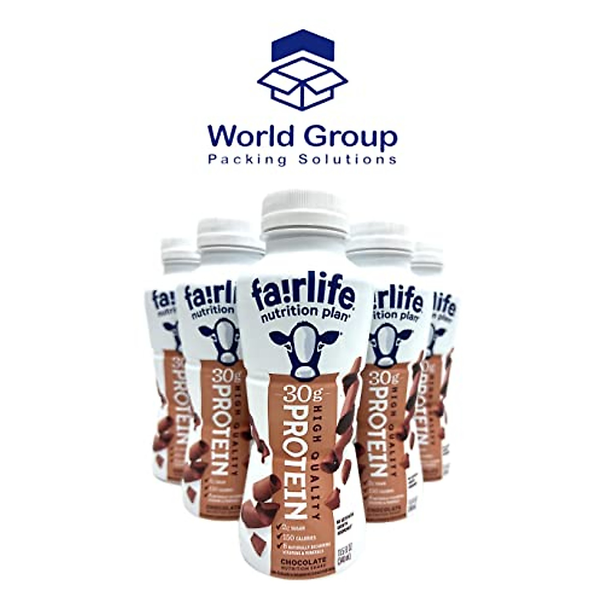 Fairlife Nutrition Plan High Protein Chocolate Shake, 12 pk. World Group Packing Solutions