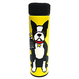 Marc Tetro Hollywood Boston Terrier Vacuum Insulated Water Bottle
