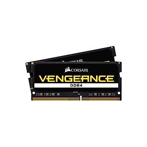 Corsair Vengeance Performance SODIMM Memory 16GB (2x8GB) DDR4 3200MHz CL22 Unbuffered for 8th Generation or Newer Intel Core™ i7, and AMD Ryzen 4000 Series Notebooks