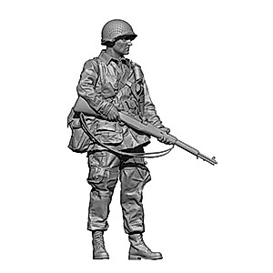 H3 Model HS48007 1/48 WWII US Army Airborne Forces Rifleman Resin Kit