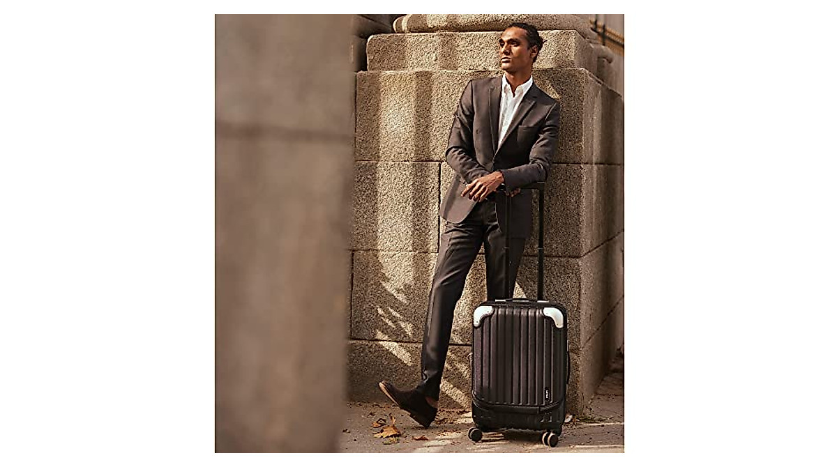 LEVEL8 Grace 20” Carry-On Luggage: Lightweight & Secure
