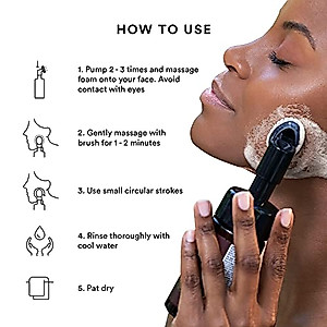 WOW Skin Science Ubtan Foaming Exfoliating Face Wash Facial Cleanser - Face Wash for Oily Skin with Acne - Face Wash for Women & Men - Exfoliating Facial Scrub Face Cleanser - Facial Skin Care Product