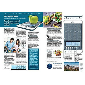NUTRA TRACK Food and Nutrition Scale, an American Co. You CAN FIND Cheaper BUT You Cant FIND Better, Features: Our Proprietary USDA Nutritional Calculator, Supported and Designed in Seattle WA.