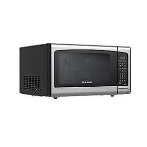 Frigidaire EMW112OAMZ Stainless Steel Microwave Oven, Multi Function, Programmable, 1.1 Cu Ft 1000-Watt, residential kitchen, Stainless