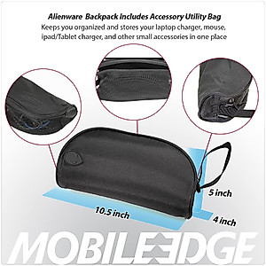 Alienware 15" Vindicator 2.0 Gaming Laptop Backpack, Black (AWV15BP-2.0)